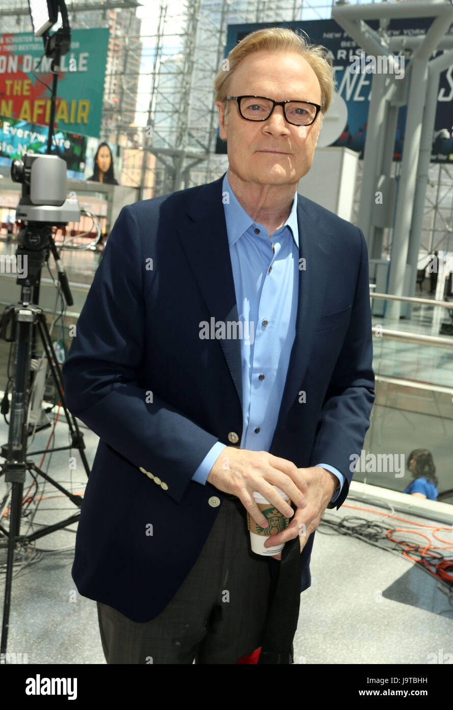 New York, New York, USA. 2nd June, 2017. MSNBC host LAWRENCE O'DONNELL ...