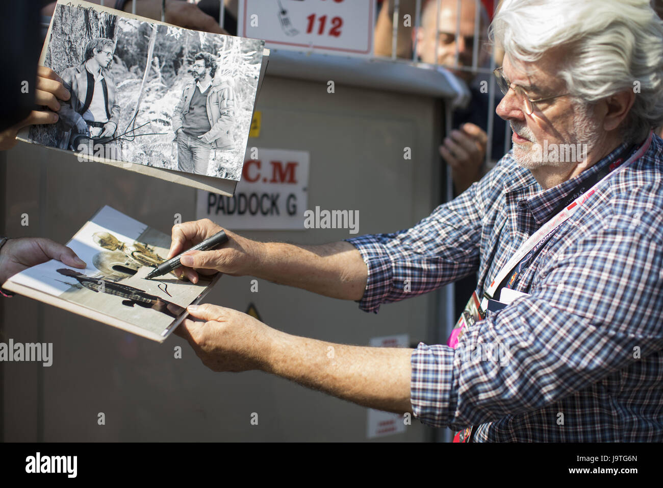 May 28th 2017, Monaco; F1 Grand Prix of Monaco Race Day; George Lucas ...