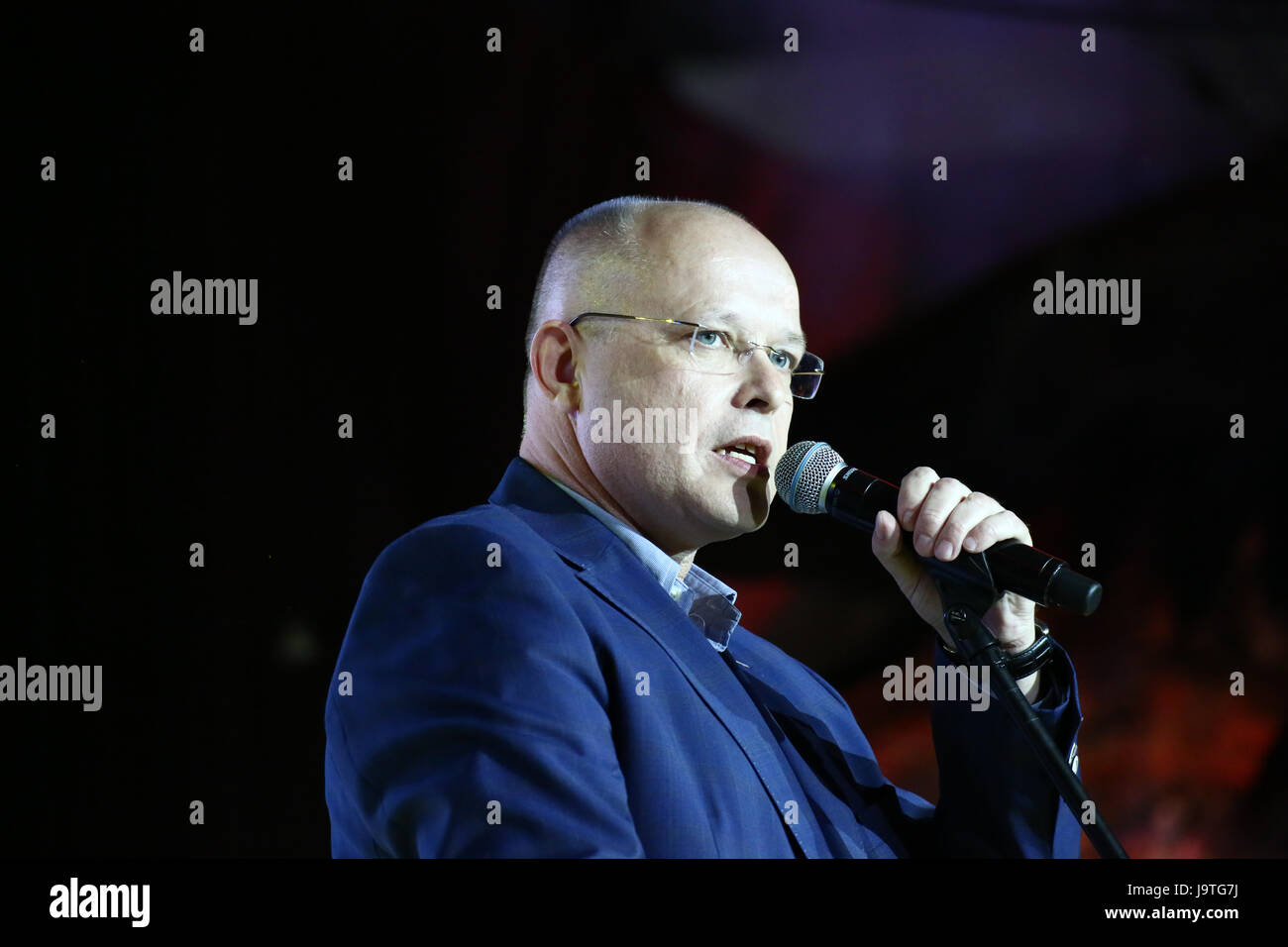 Poland, Nadarzyn, June 3rd, 2017: First Warsaw Comic Con hosts composer ...