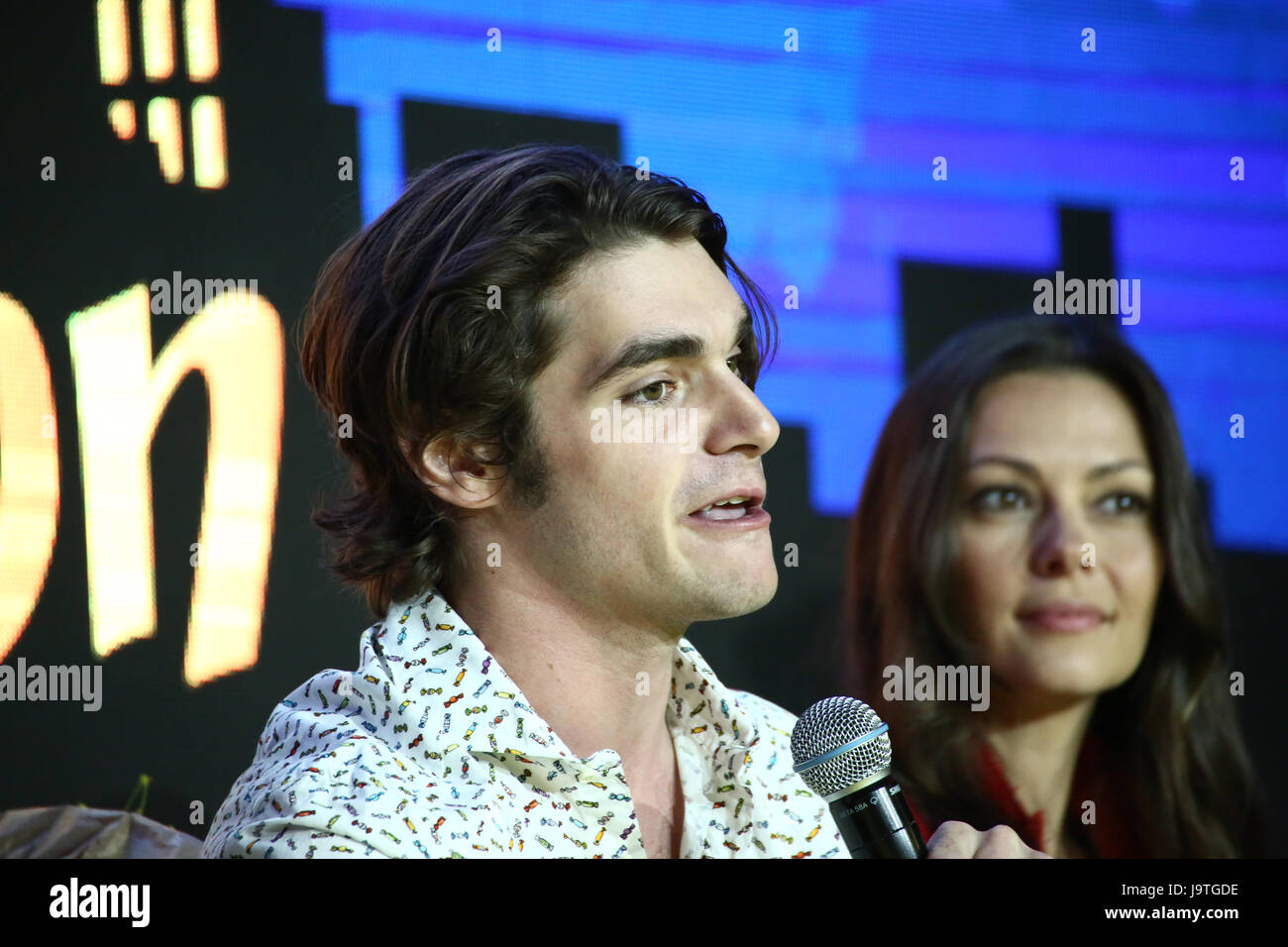 Poland, Nadarzyn, June 3rd, 2017: First Warsaw Comic Con hosts composer ...