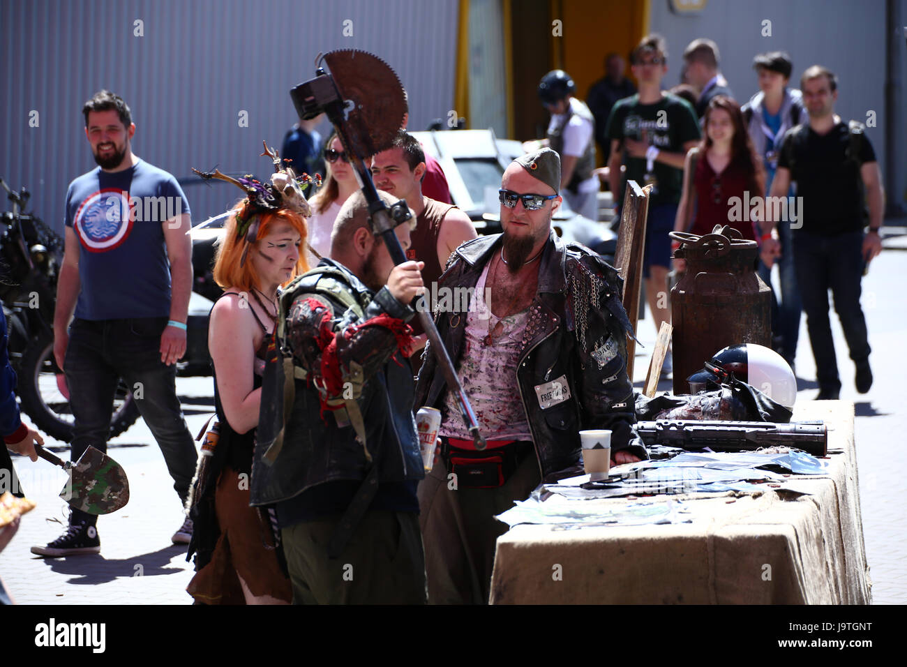 Poland, Nadarzyn, June 3rd, 2017: First Warsaw Comic Con hosts composer ...