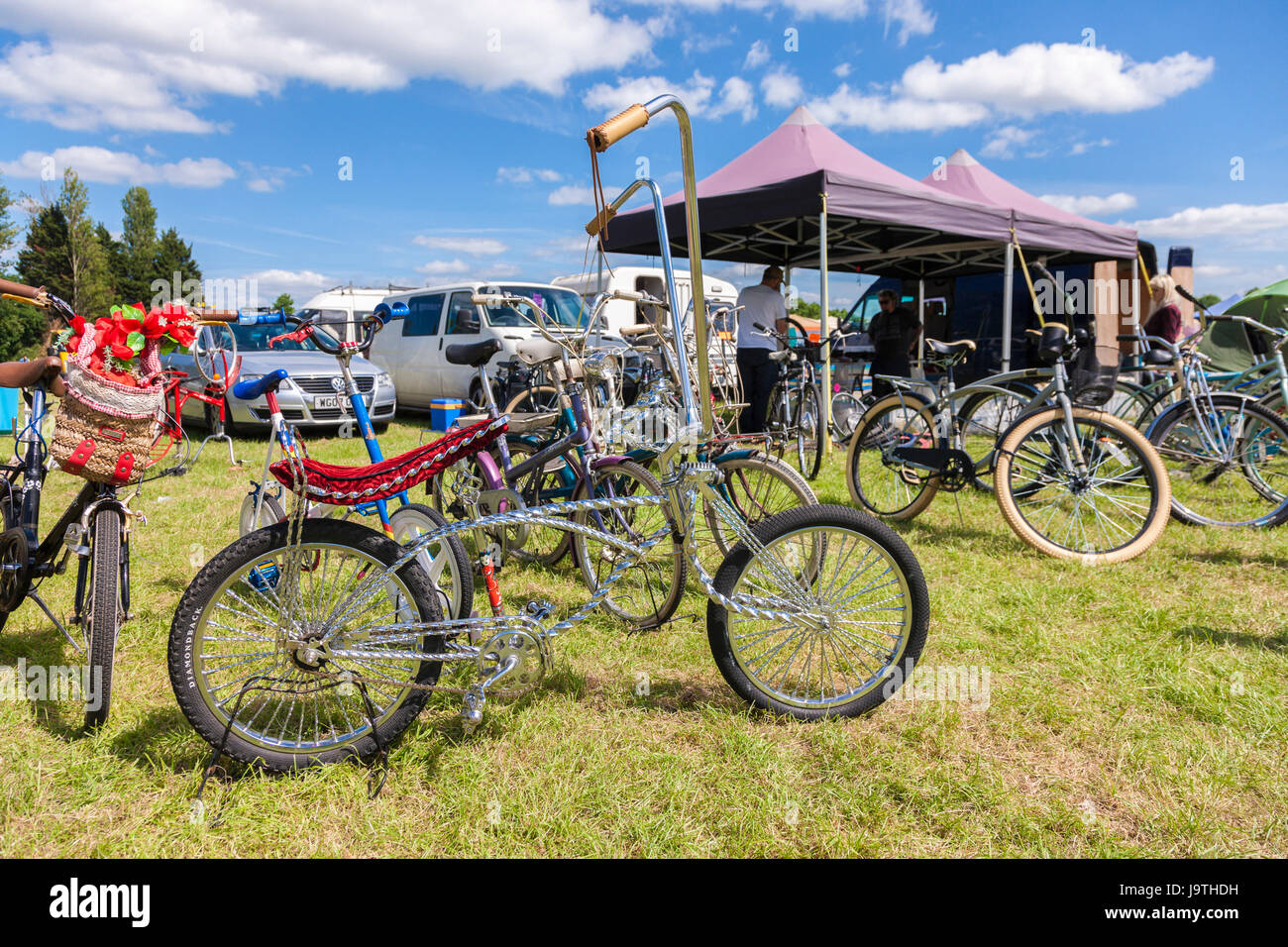 Billing Aquadrome, Northampton, U.K. 3rd June 2017. Raleigh chopper and ...