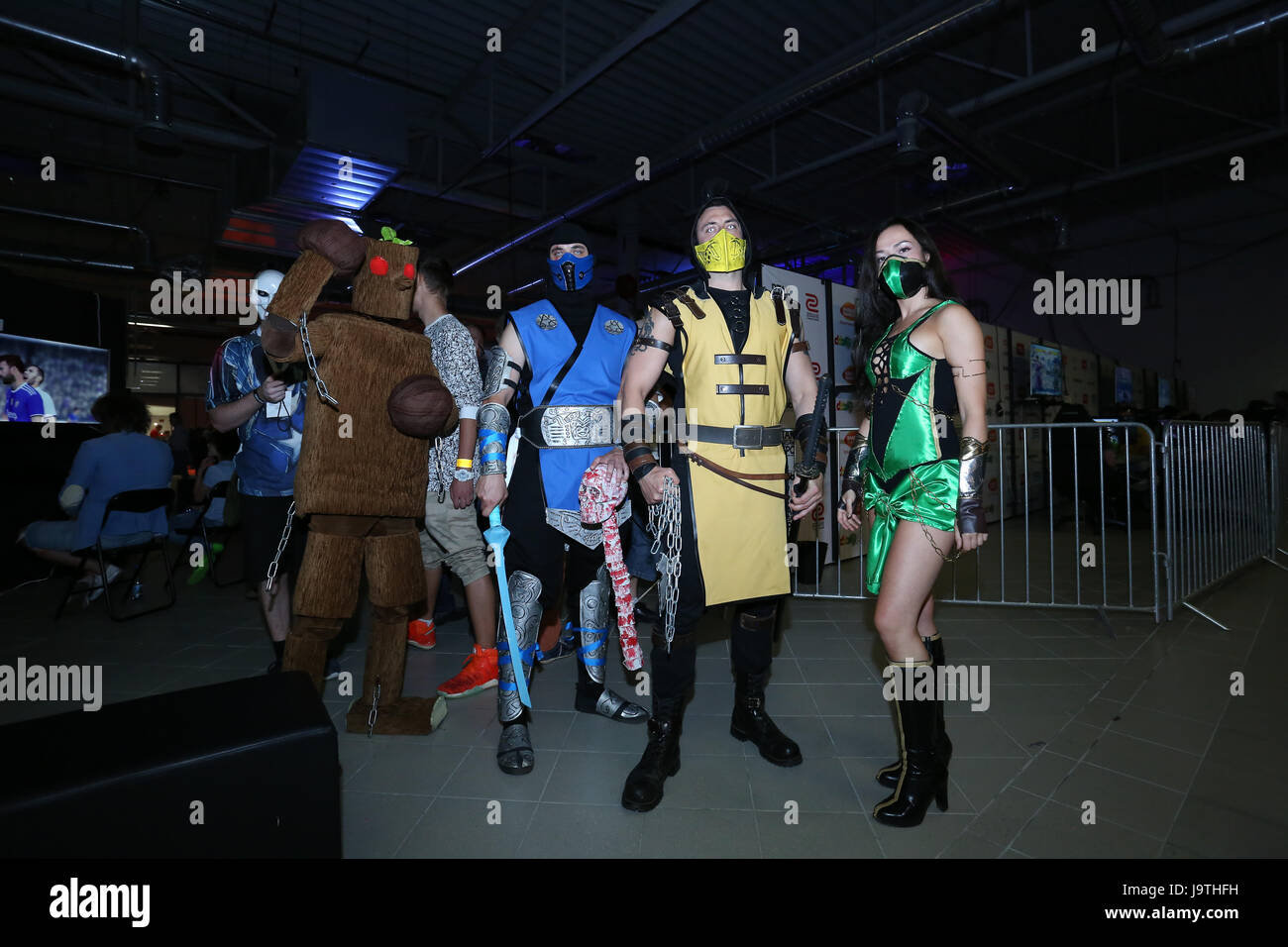 Poland, Nadarzyn, June 3rd, 2017: First Warsaw Comic Con hosts composer ...