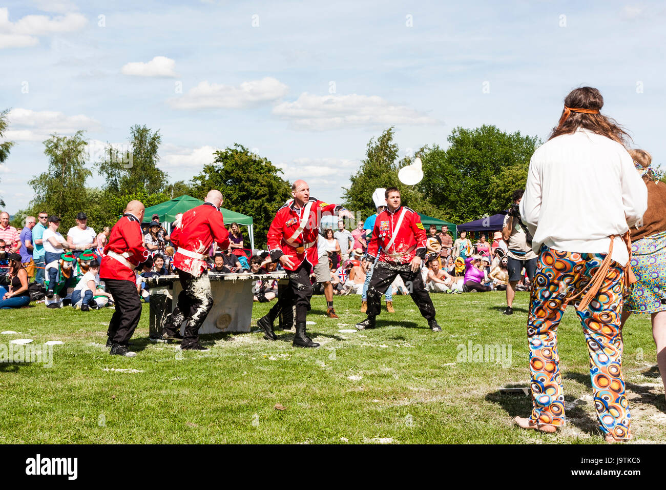 Colonel Custard Last stand team dressed as 19th century British ...