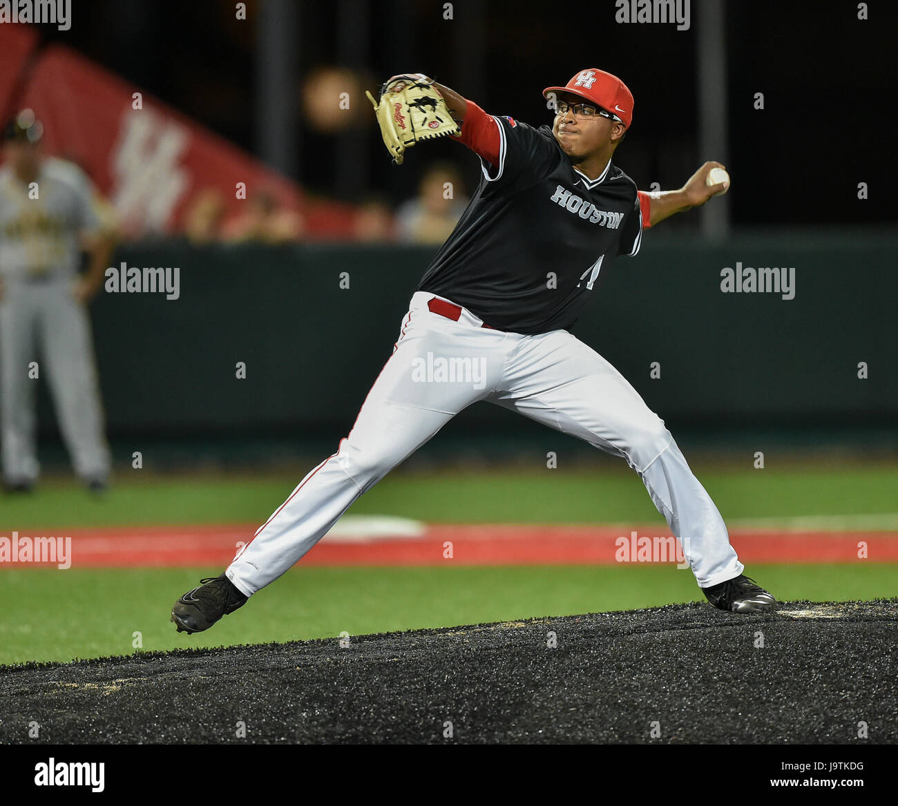 Houston, Texas, USA. 02nd June, 2017. Houston pitcher Aaron Fletcher ...