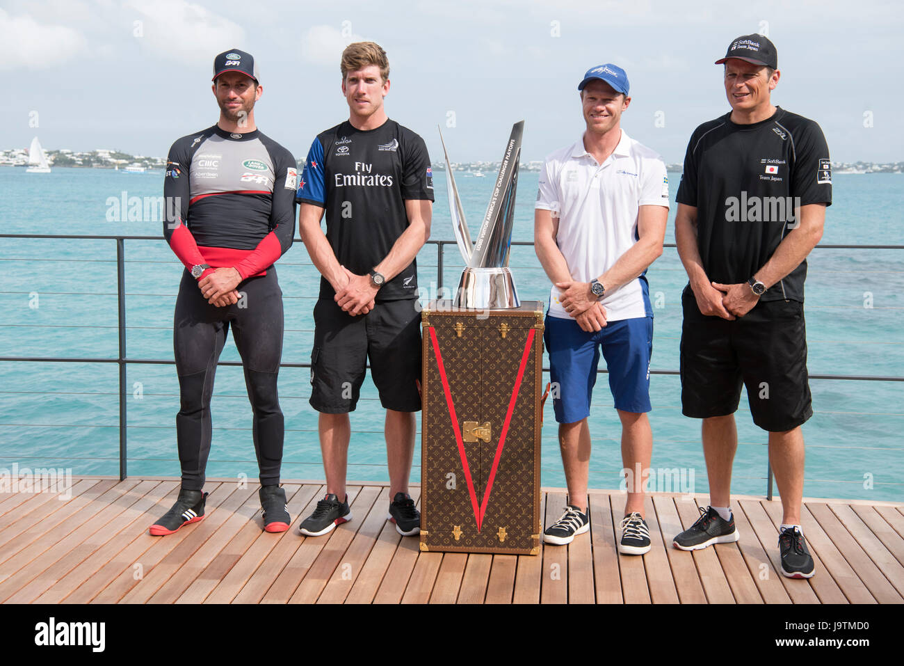 America's Cup Village, Bermuda. 3rd June 2017. Land Rover BAR (GBR ...