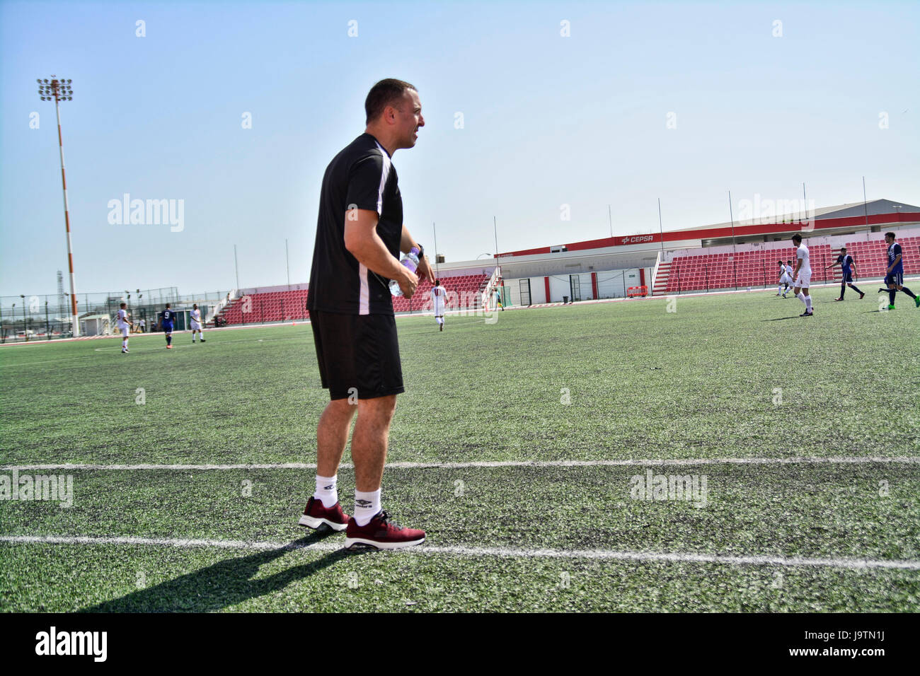 Gibralter. 03rd June, 2017. The Gibraltar national team played against ...