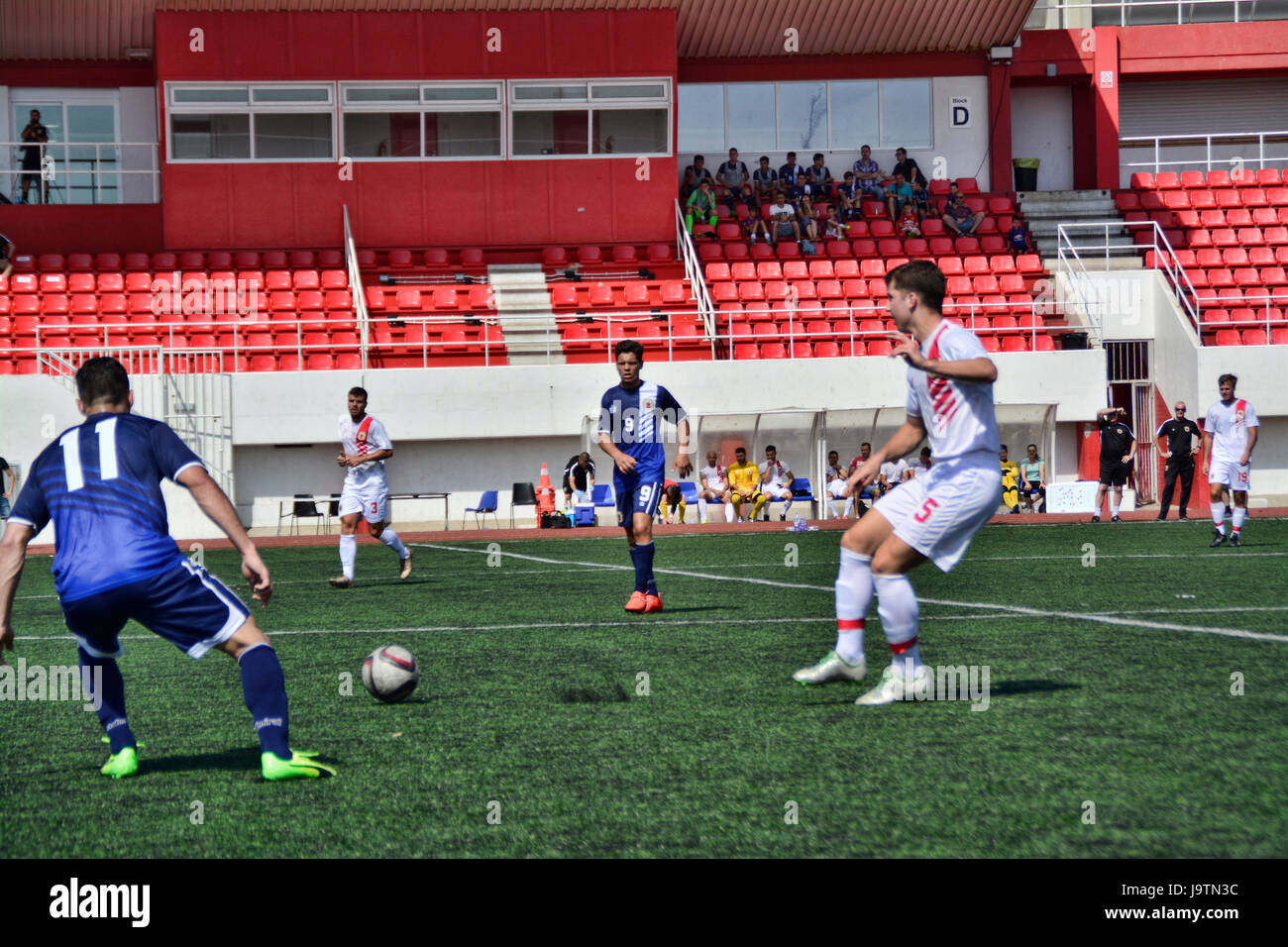 Gibralter. 03rd June, 2017. The Gibraltar national team played against ...