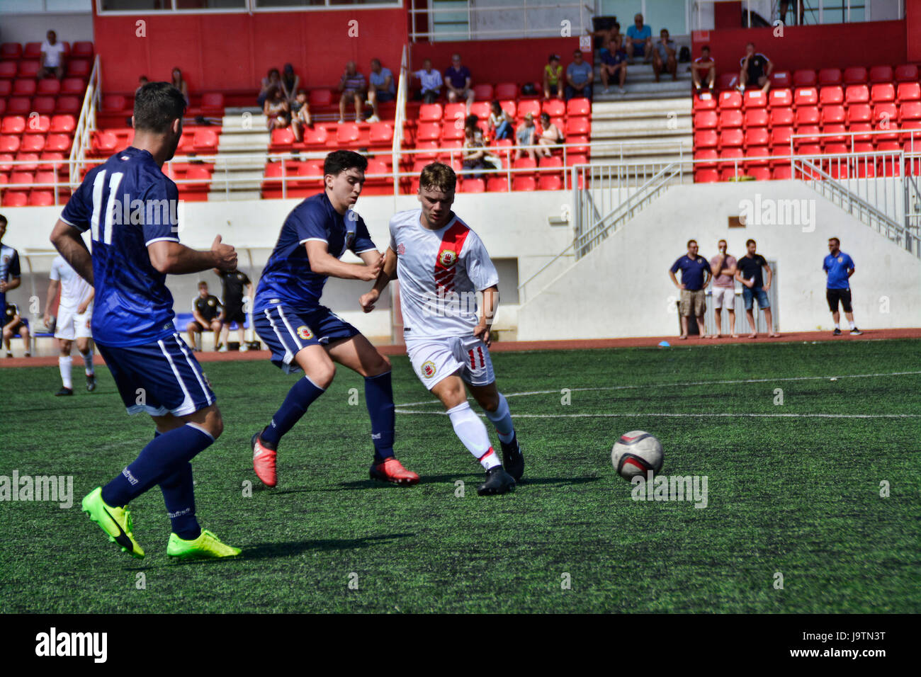 Gibralter. 03rd June, 2017. The Gibraltar national team played against ...