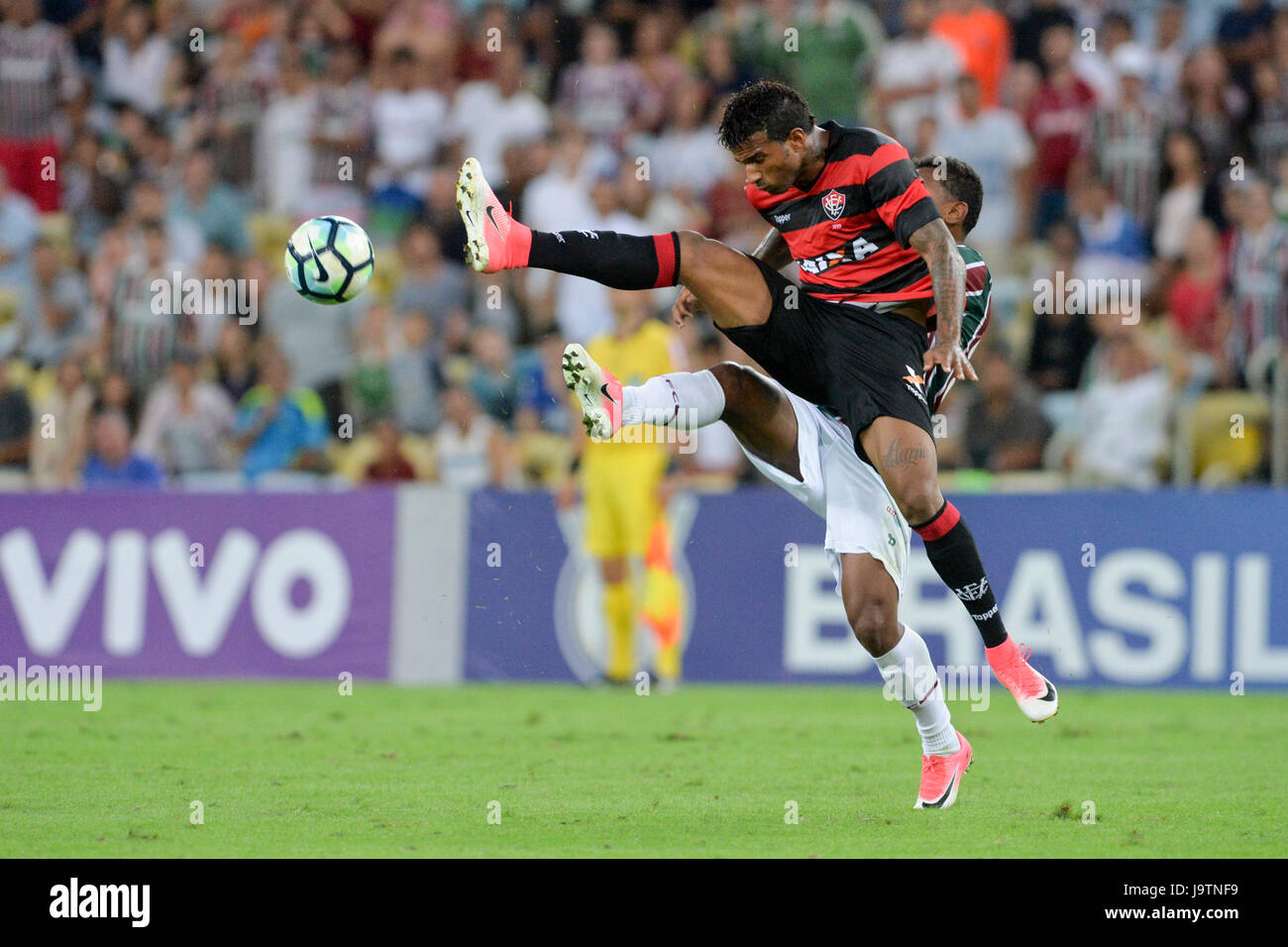 Rio De Janeiro, Brazil. 03rd June, 2017. Renê during Fluminense vs ...