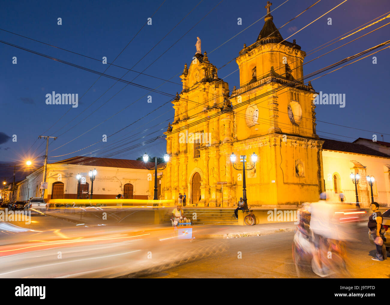 Church of the Recollection - Léon, Nicaragua Stock Photo - Alamy