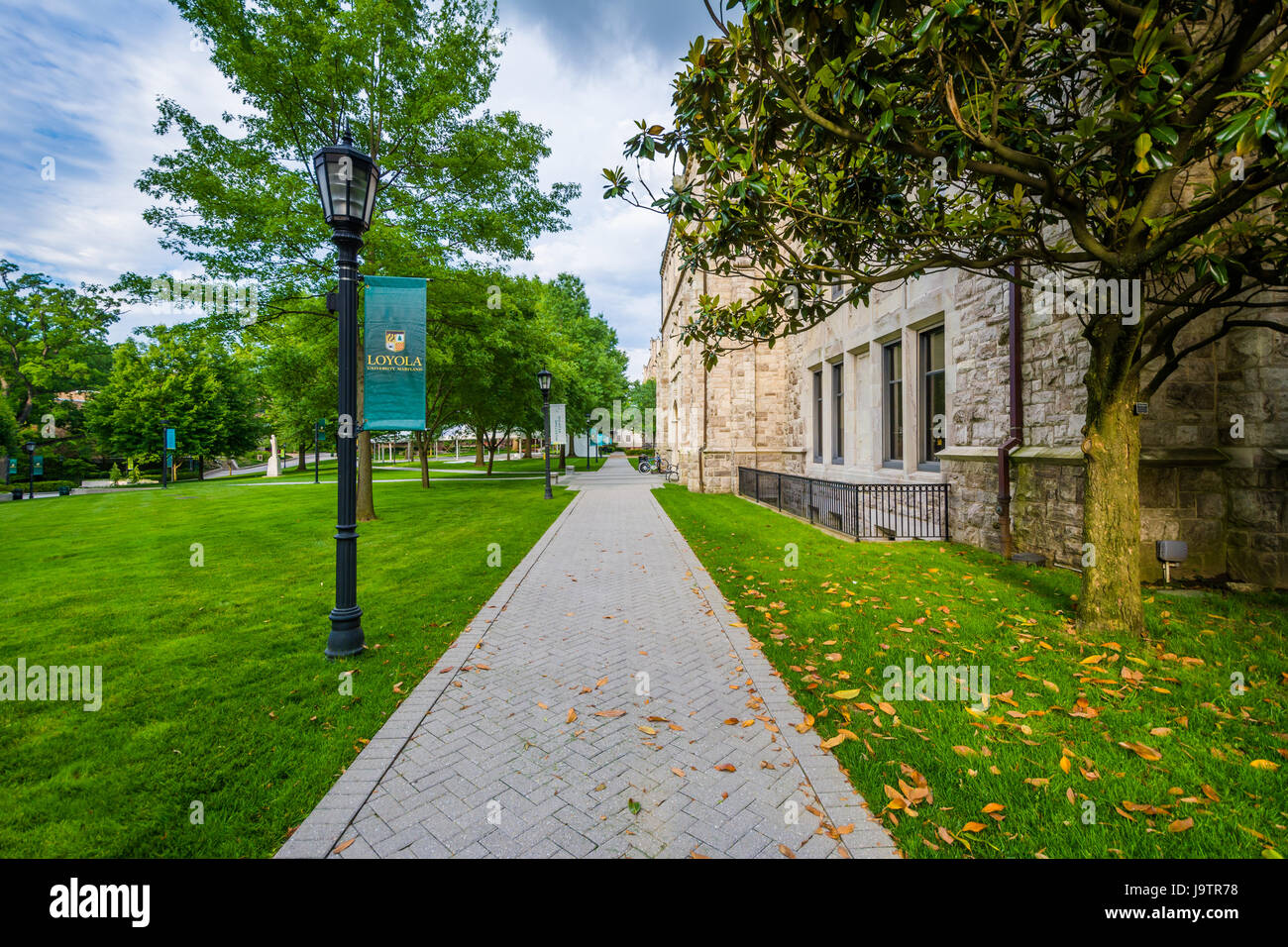 Loyola university campus baltimore hi-res stock photography and images ...