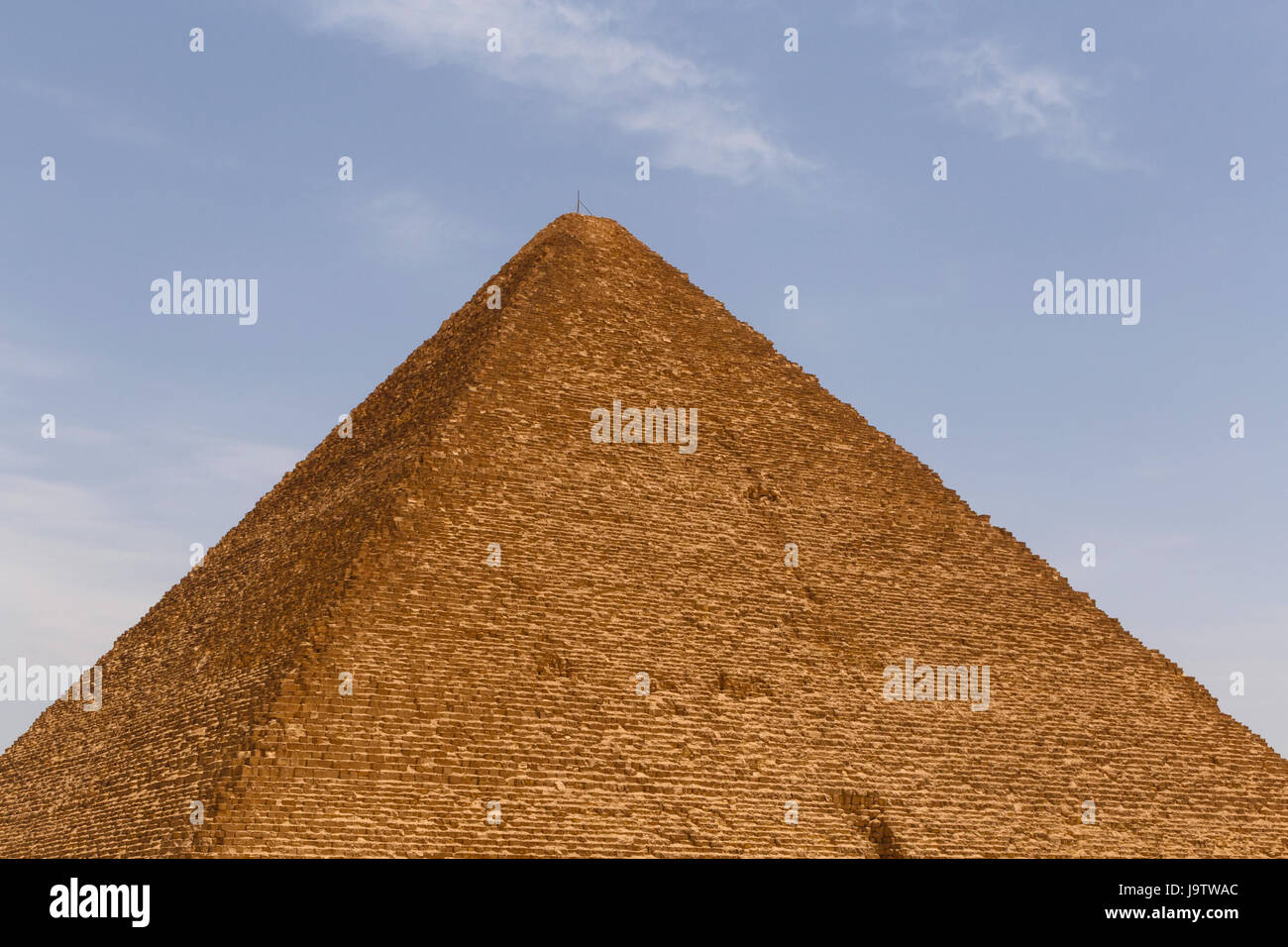 Great Pyramid of Cheops in Giza Stock Photo - Alamy