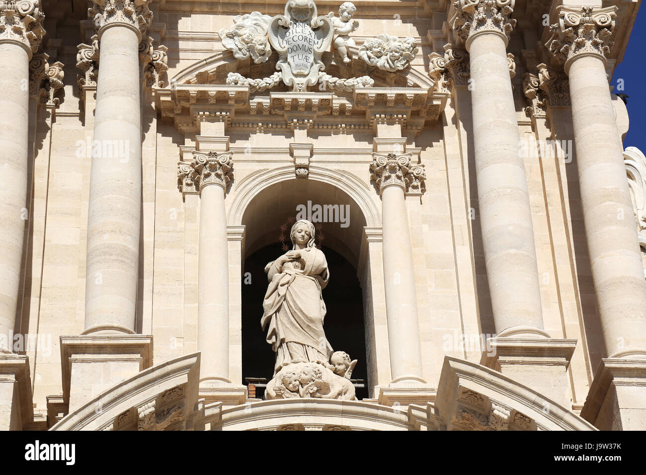 cathedral, dent, temple, antique, baroque, columns, that, saint, parts ...