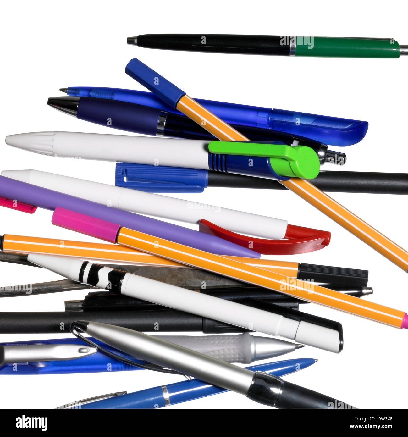 confusion, mess, ball pen, ballpoint, ballpen, ball-pen, ball-point ...