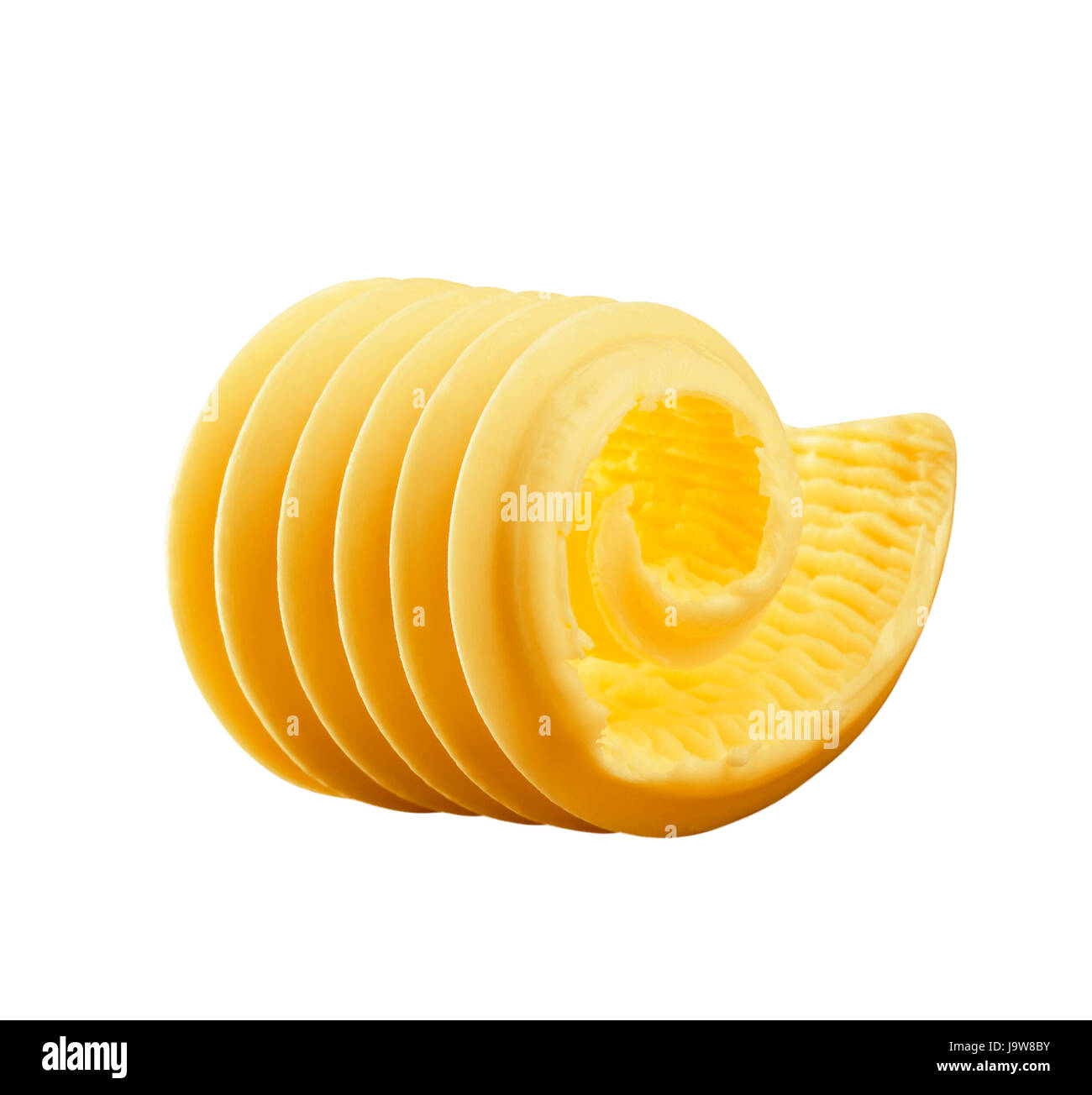 Butter curl Cut Out Stock Images & Pictures - Alamy