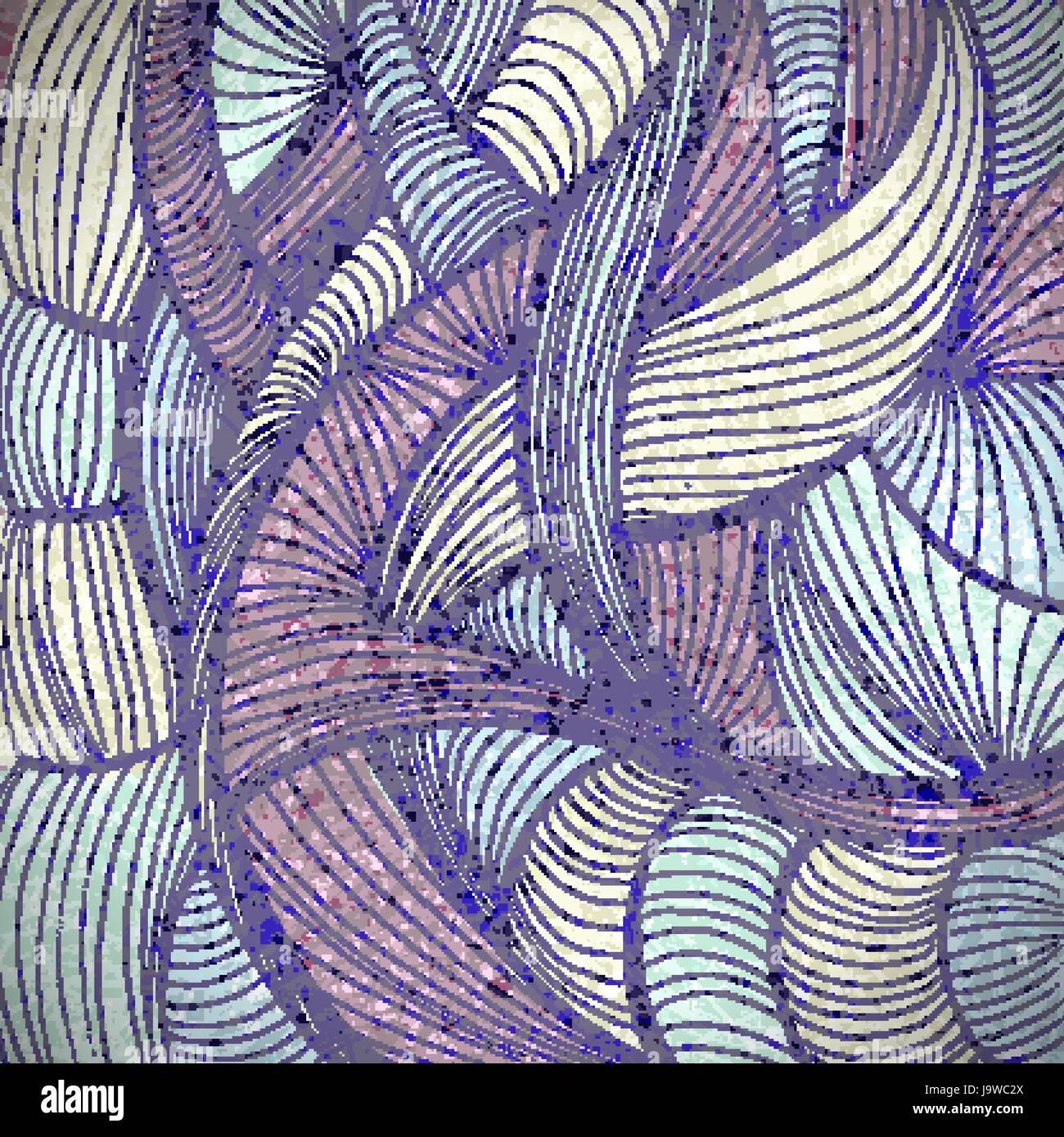 Abstract doodle background Stock Vector Image & Art - Alamy