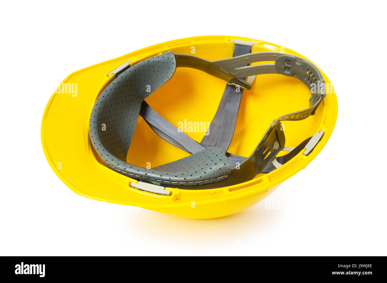 tool, single, isolated, colour, industry, hat, leather, cap, work ...