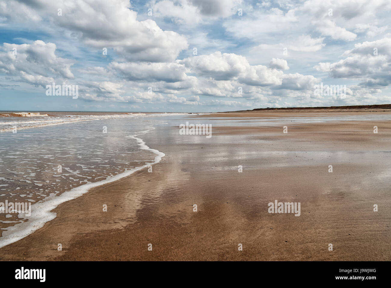 Kilnsea beach , Spurn Point, East Yorkshire Stock Photo - Alamy