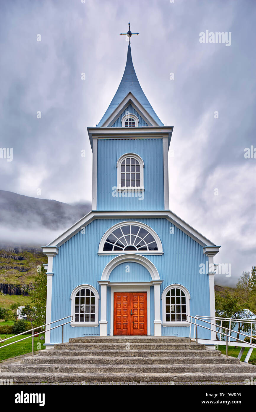 The blue church hi-res stock photography and images - Alamy