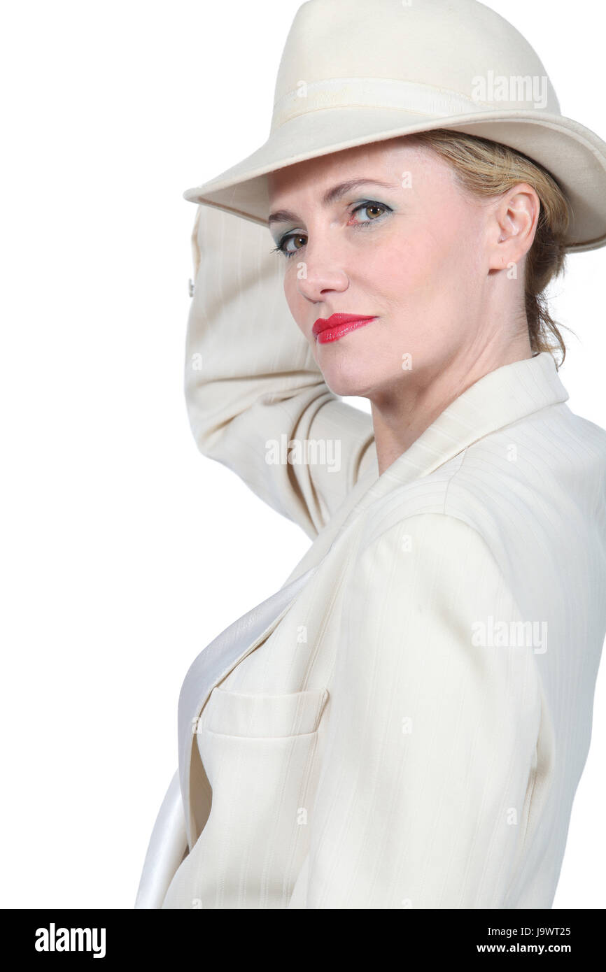 Single model catwalk hi-res stock photography and images - Alamy