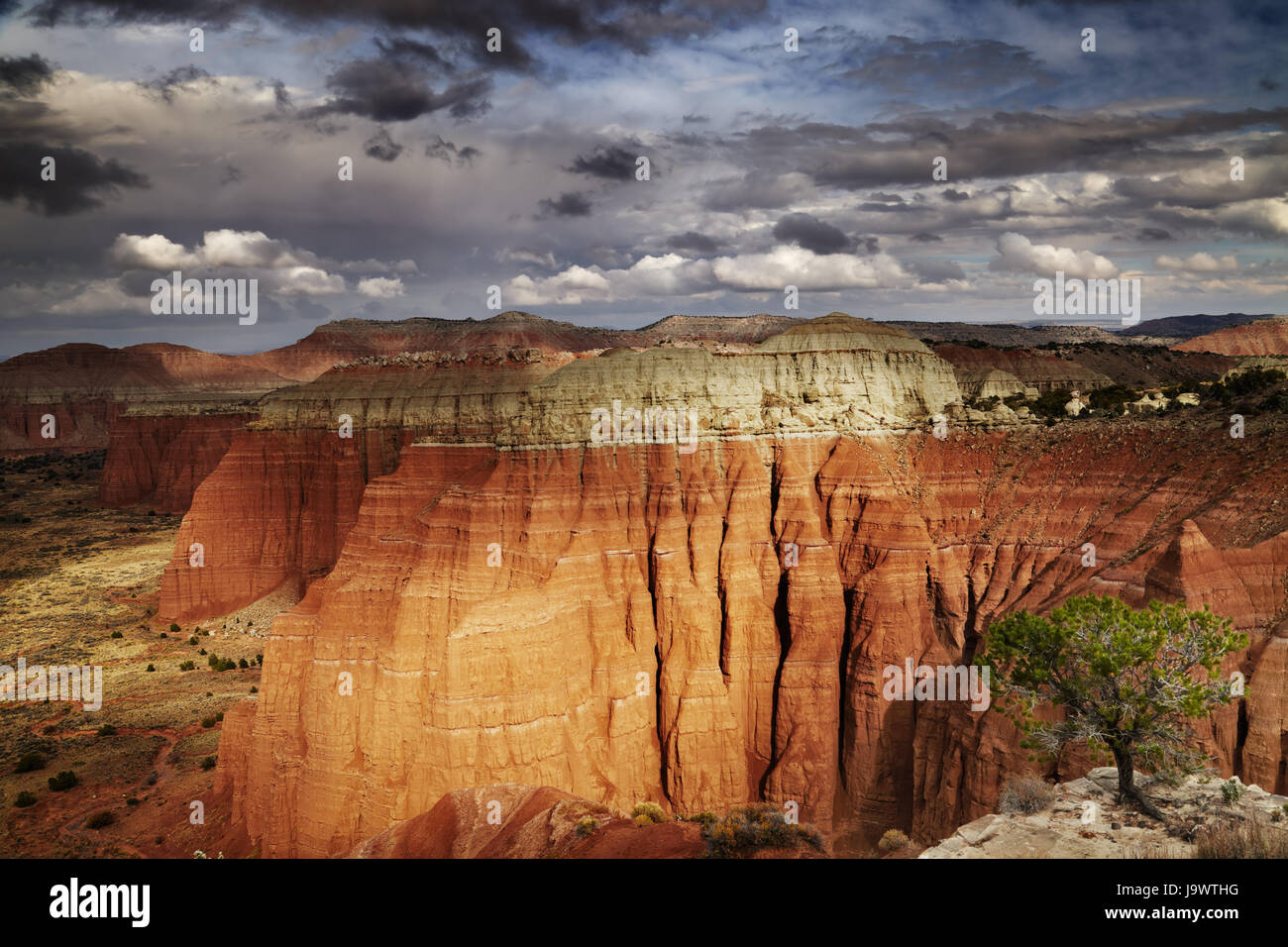 Cathedral Valley, Capitol Reef national park, Utah, USA Stock Photo - Alamy