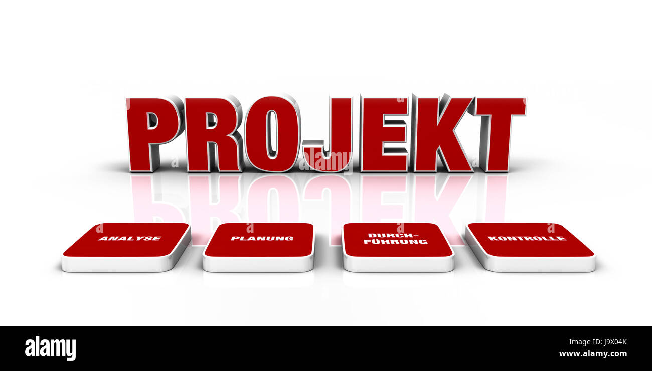 text concept - 3d project red 5 Stock Photo - Alamy