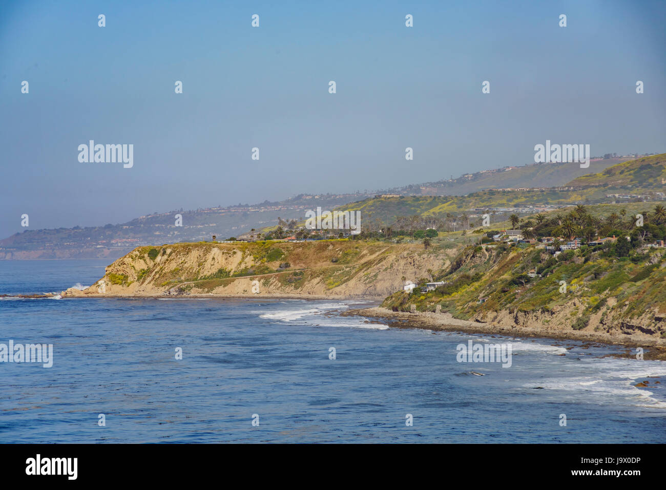 Beautiful scene around Point Fermin Lighthouse at San Pedro, California ...