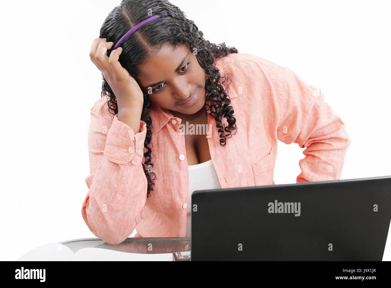woman, wait, waiting, laptop, notebook, computers, computer, hand ...