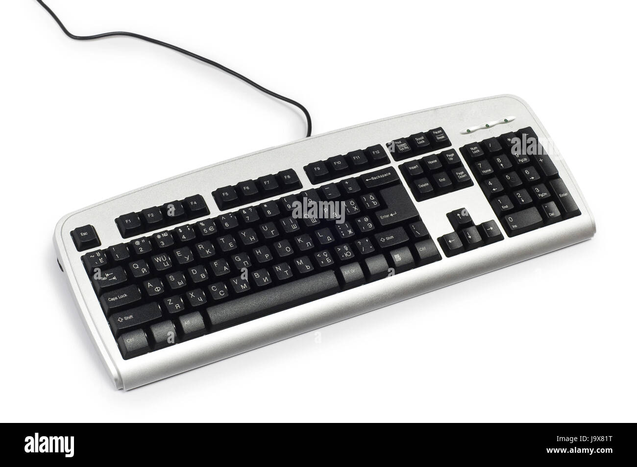 keyboard, object, isolated, computing, button, technology, equipment ...