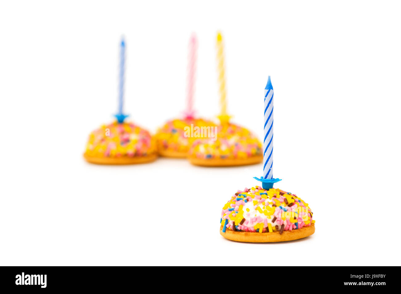 food, aliment, object, single, sweet, sweets, isolated, colour, candle ...