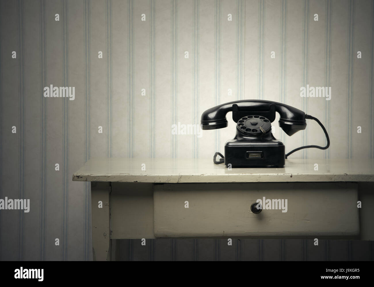 telephone, phone, antique, nostalgia, black, swarthy, jetblack, deep ...