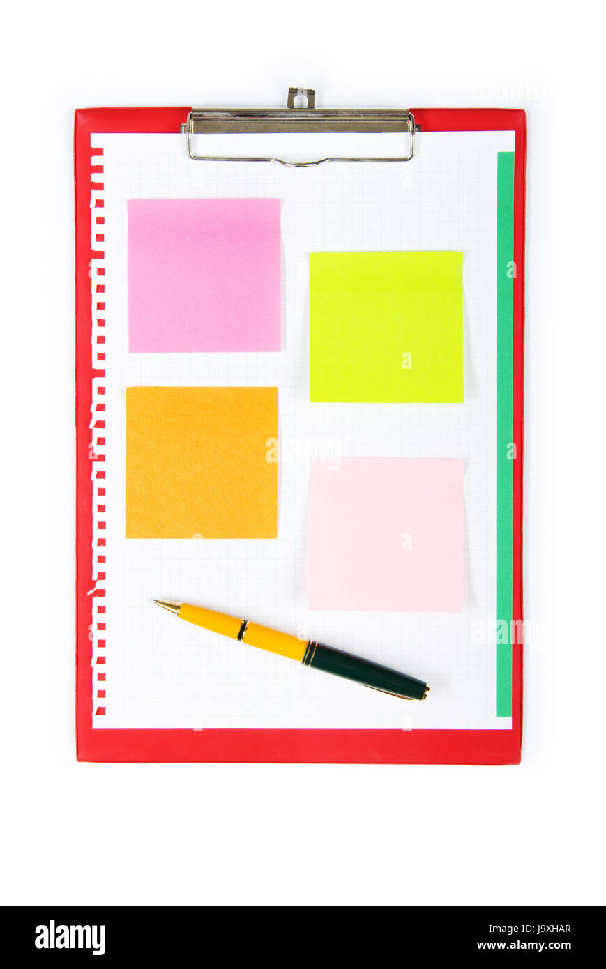 Diary isolated post it notes hi-res stock photography and images - Alamy