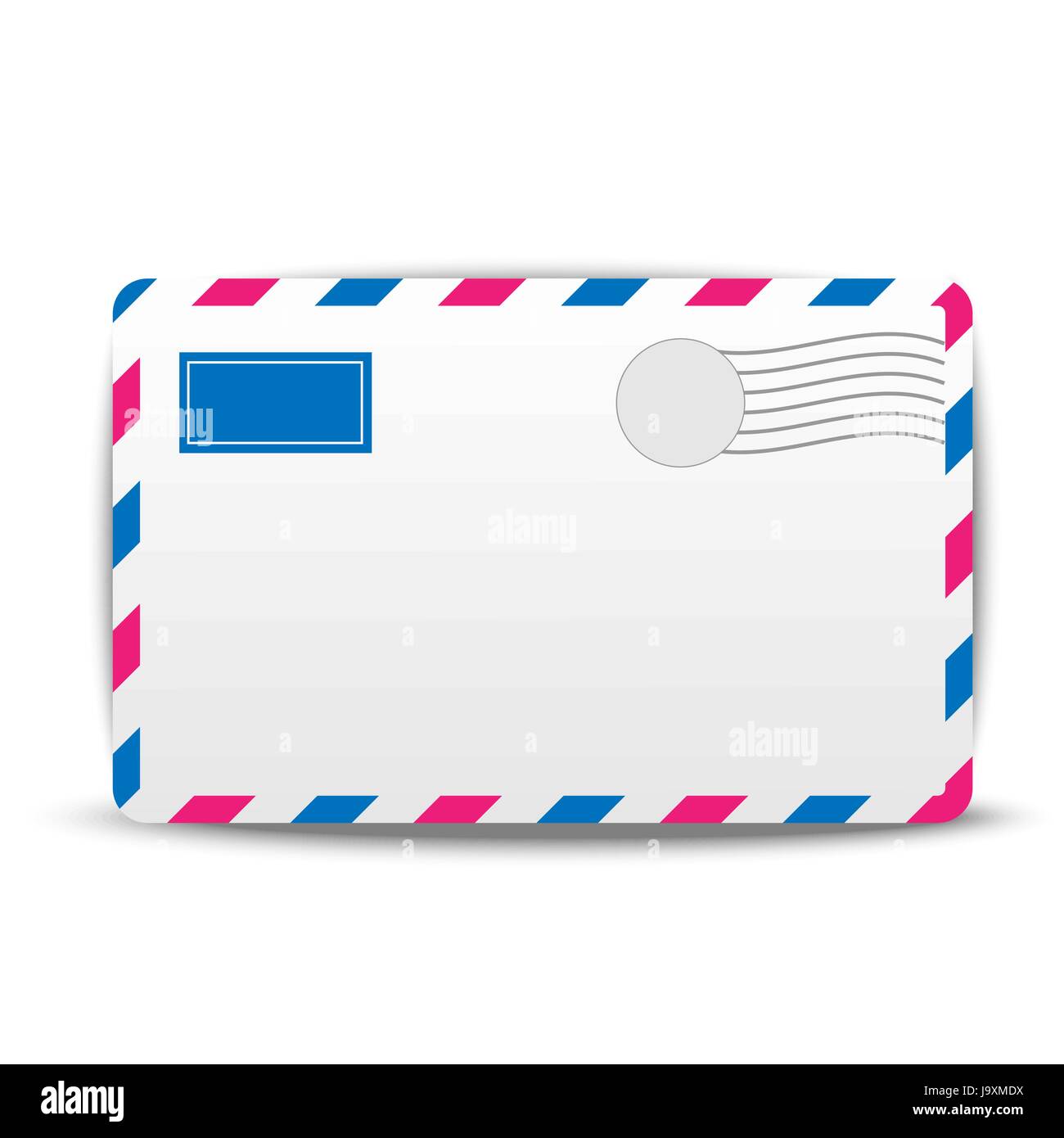 envelope air on a white background, vector illustration Stock Vector ...