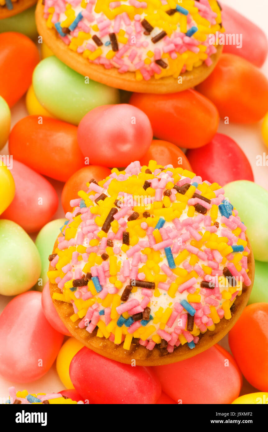 food, aliment, object, single, sweet, sweets, isolated, colour, pastry ...