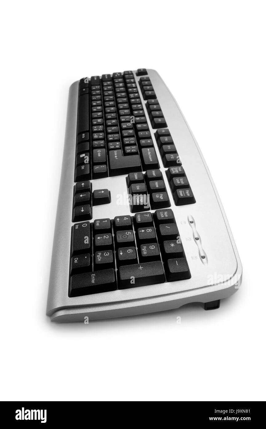 keyboard, object, education, isolated, cut-out, computing, button ...