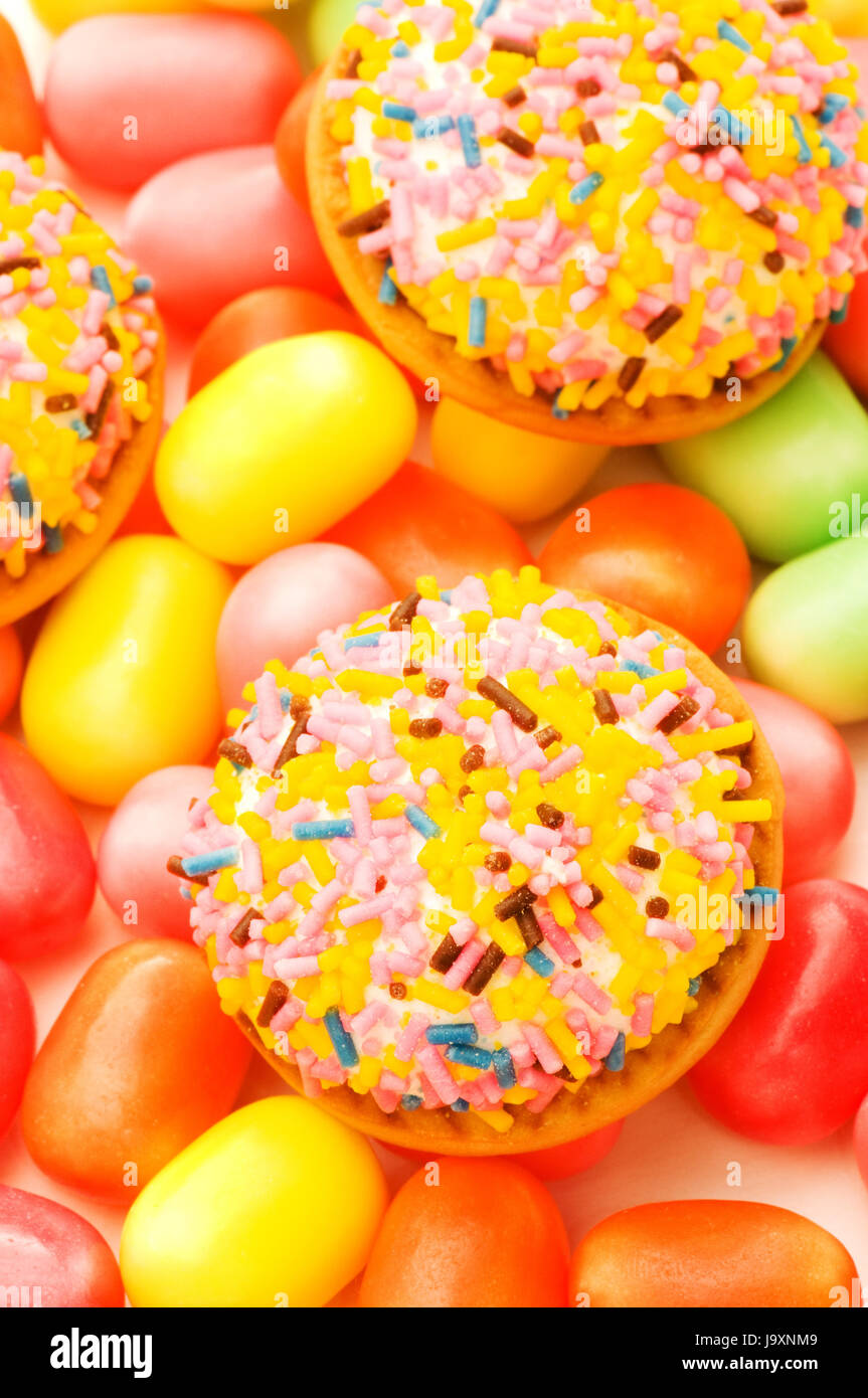 food, aliment, object, single, sweet, sweets, isolated, colour, pastry ...