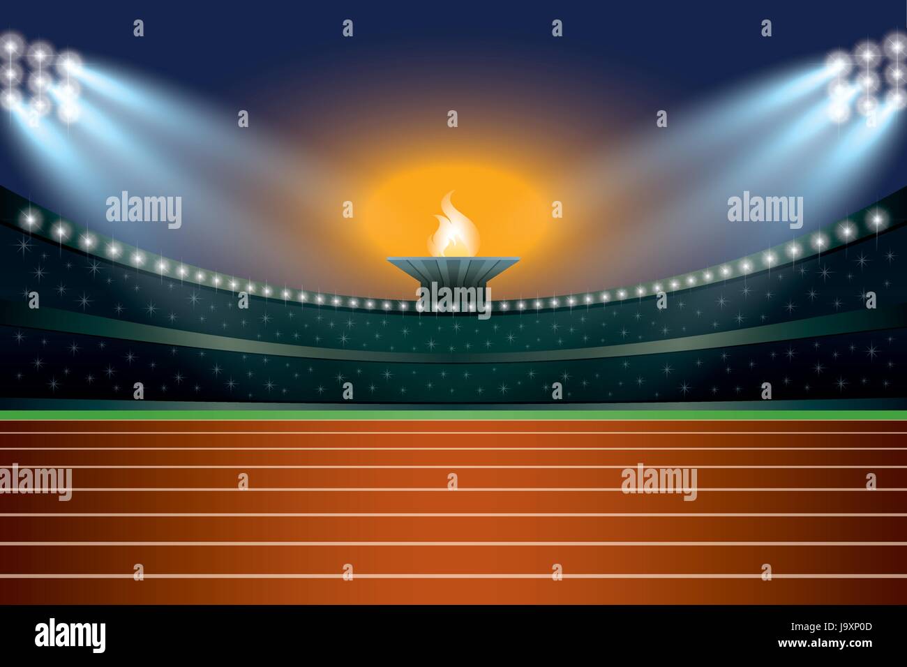 Fans on pitch Stock Vector Images - Alamy