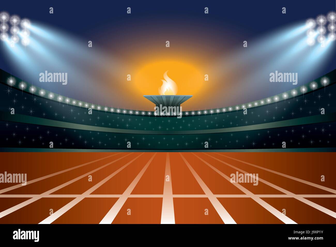 Fans on pitch Stock Vector Images - Alamy
