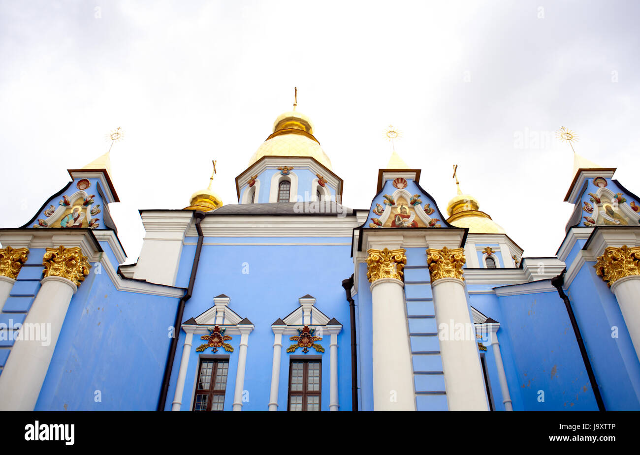 religious, church, cathedral, orthodox, ukraine, blue, travel ...