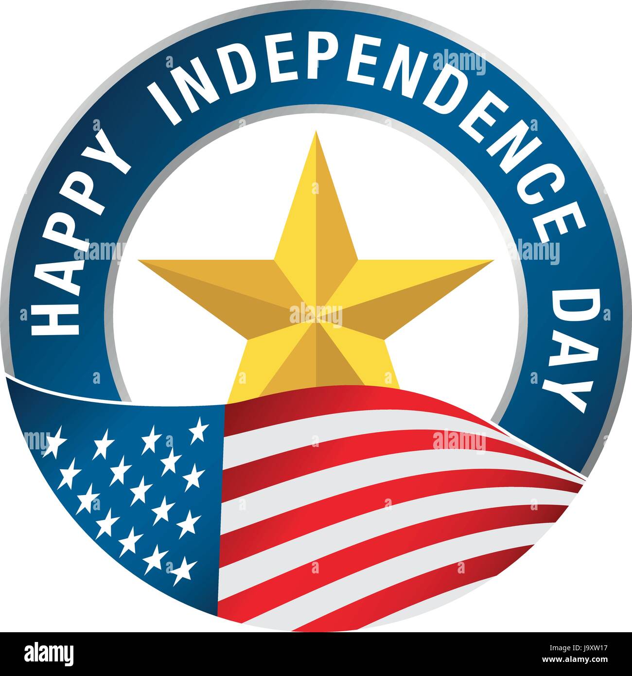 Independence day vector hi-res stock photography and images - Alamy