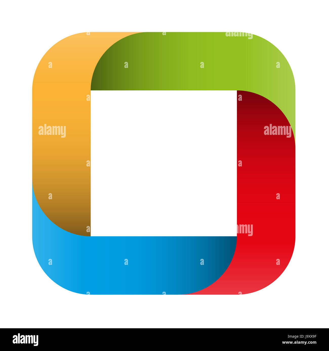 logo design 4 -color Stock Photo - Alamy