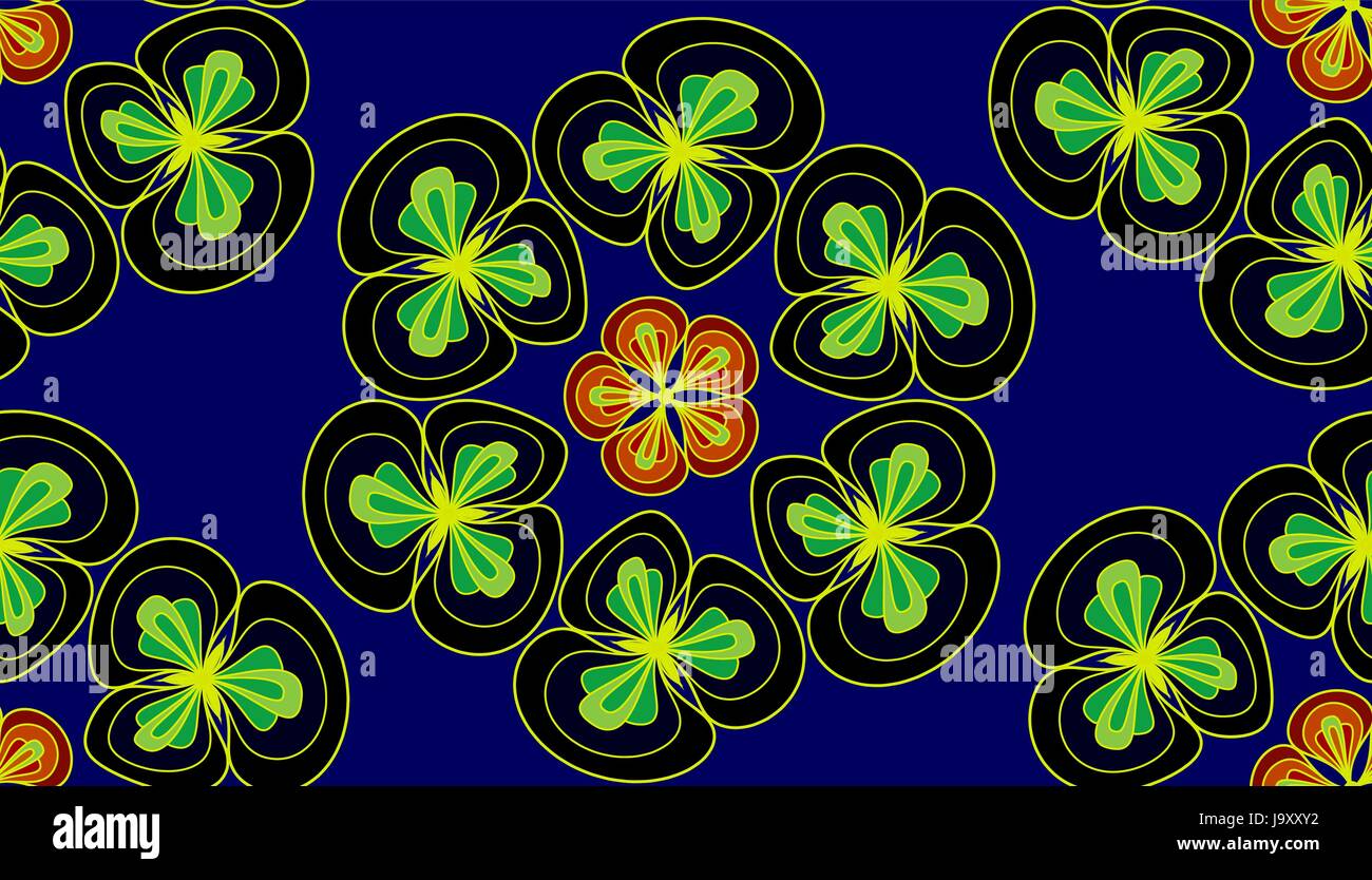 Abstract pattern in blue Stock Vector Images - Alamy