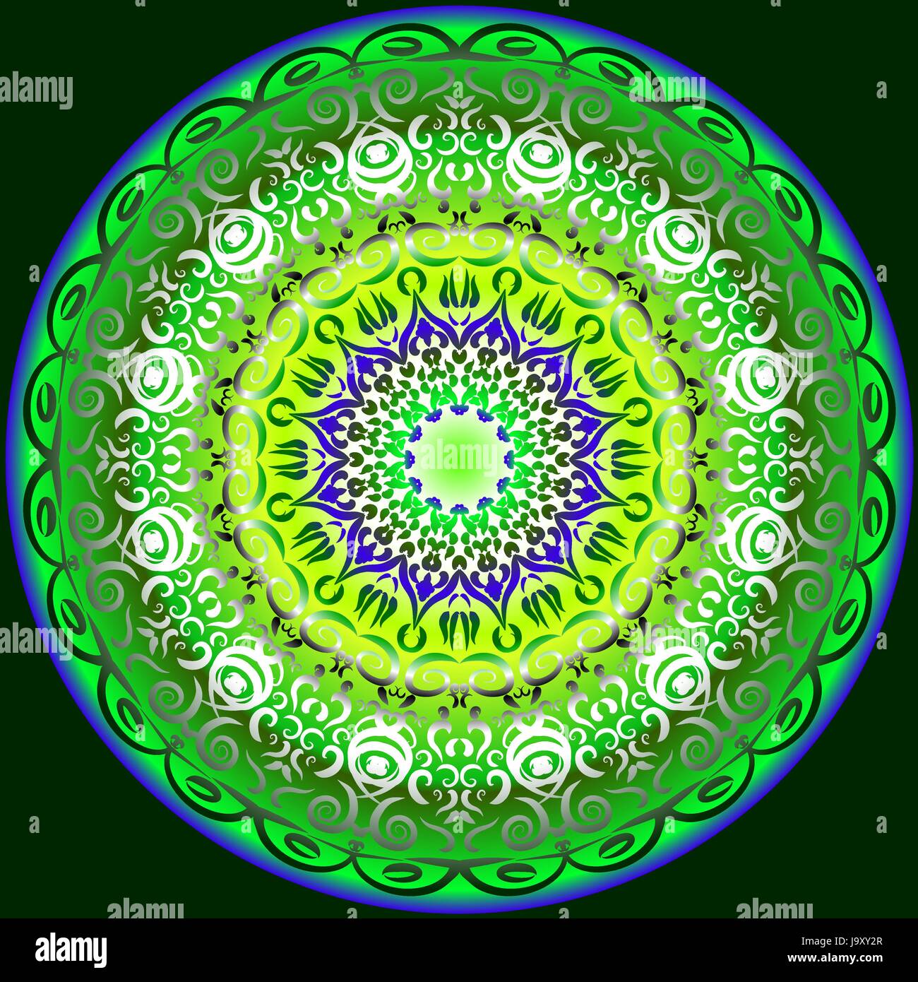 Circular Tile Pattern Stock Photos & Circular Tile Pattern Stock Images ...