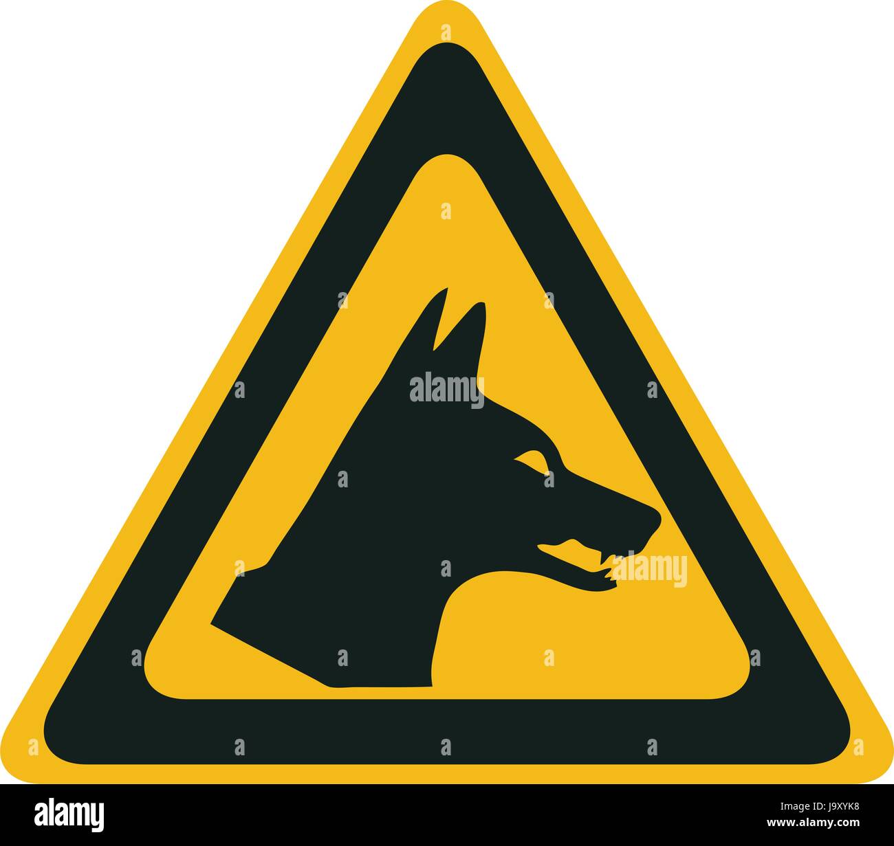 Dingo warning sign hi-res stock photography and images - Alamy