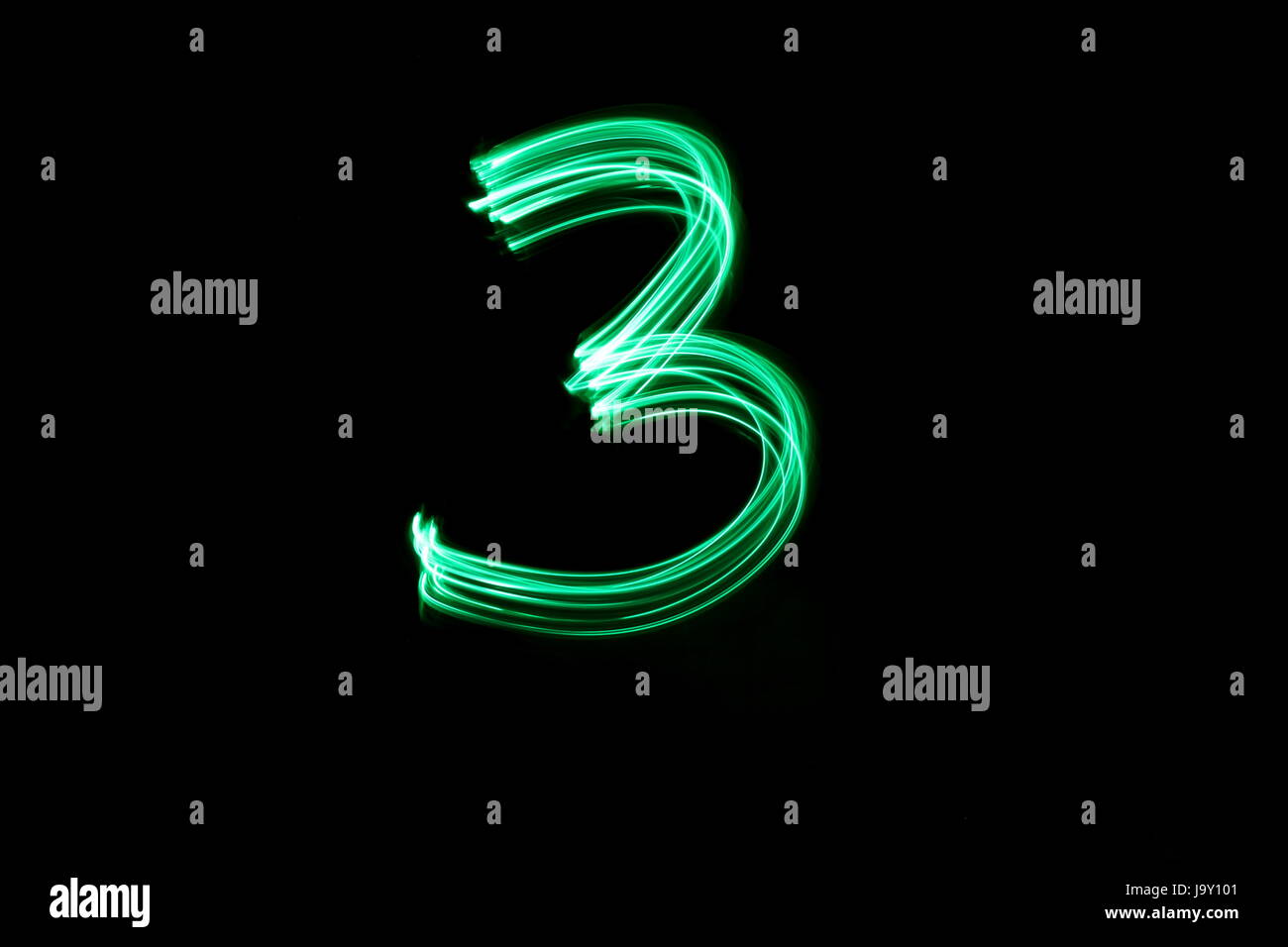 Number 3 light hi-res stock photography and images - Alamy