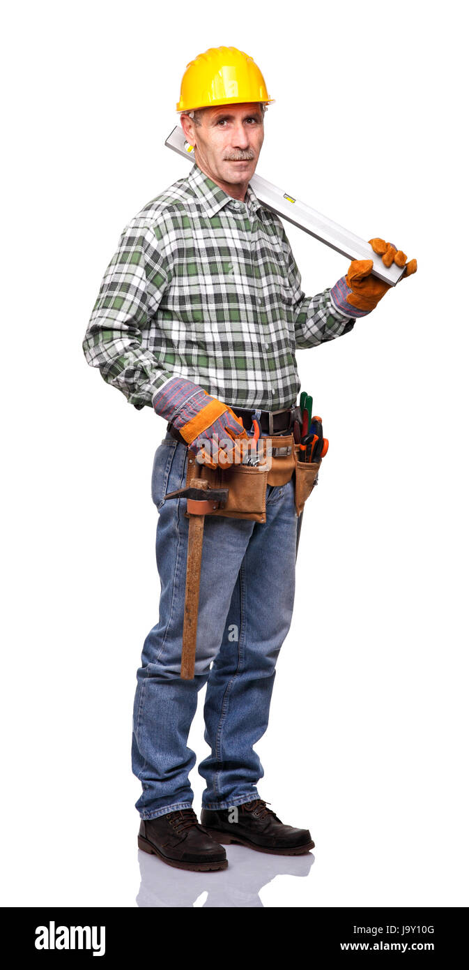One portrait standing senior laborer hi-res stock photography and ...