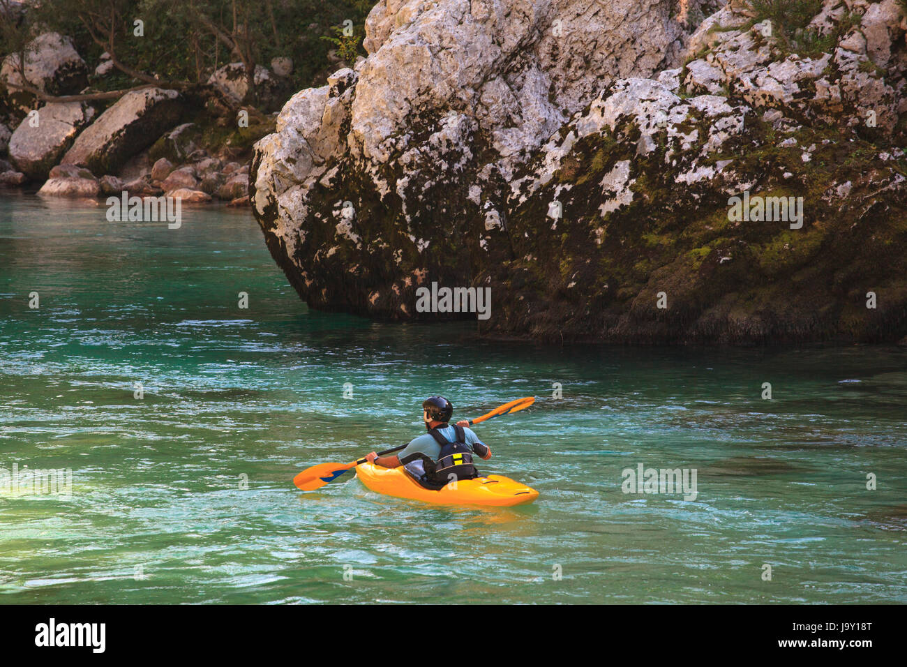 sport, sports, kayak, canoe, river, water, slovenia, humans, human ...