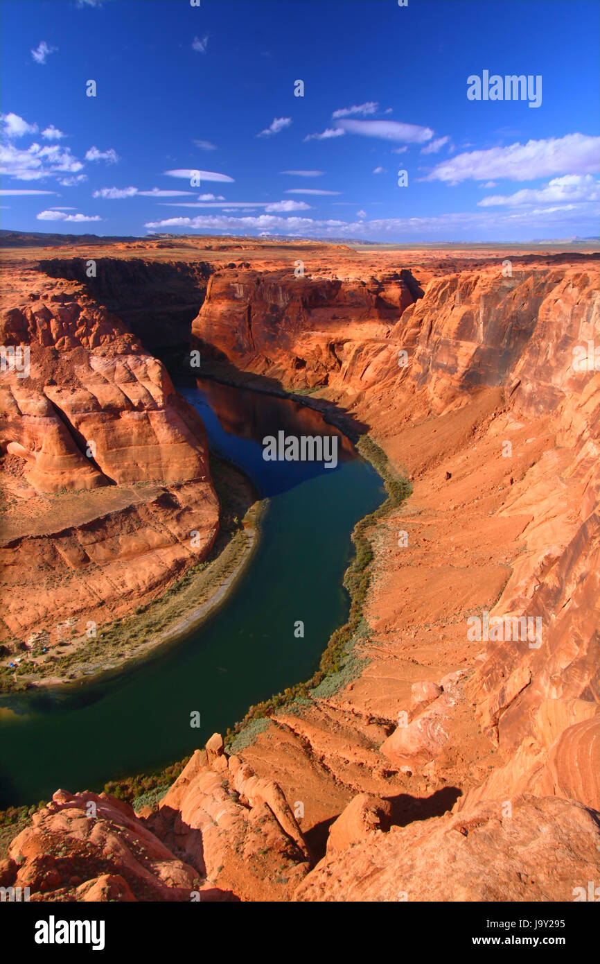 rock, bend, arizona, Canyon, horseshoe, river, water, travel, environment Stock Photo - Alamy