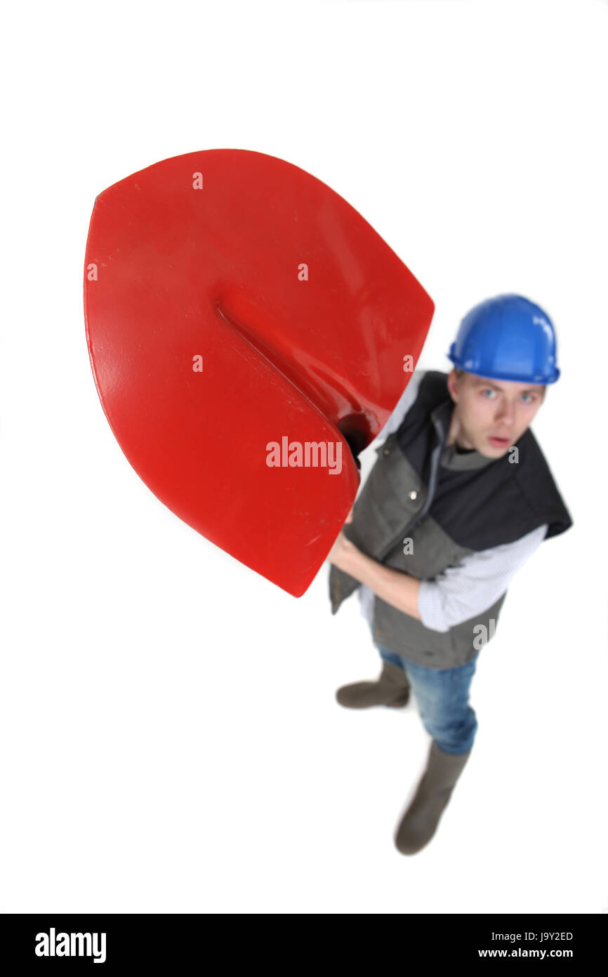 blue, build, engineering, blank, european, caucasian, engineer ...